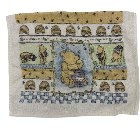Disney | Bath | Vintage Disney Winnie The Pooh Nursery Style Hand Towel ...